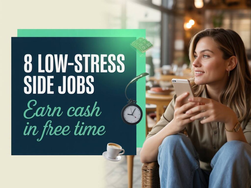 8 Low-Stress Side Jobs to Earn Cash in Free Time - Smart Earning Tips
